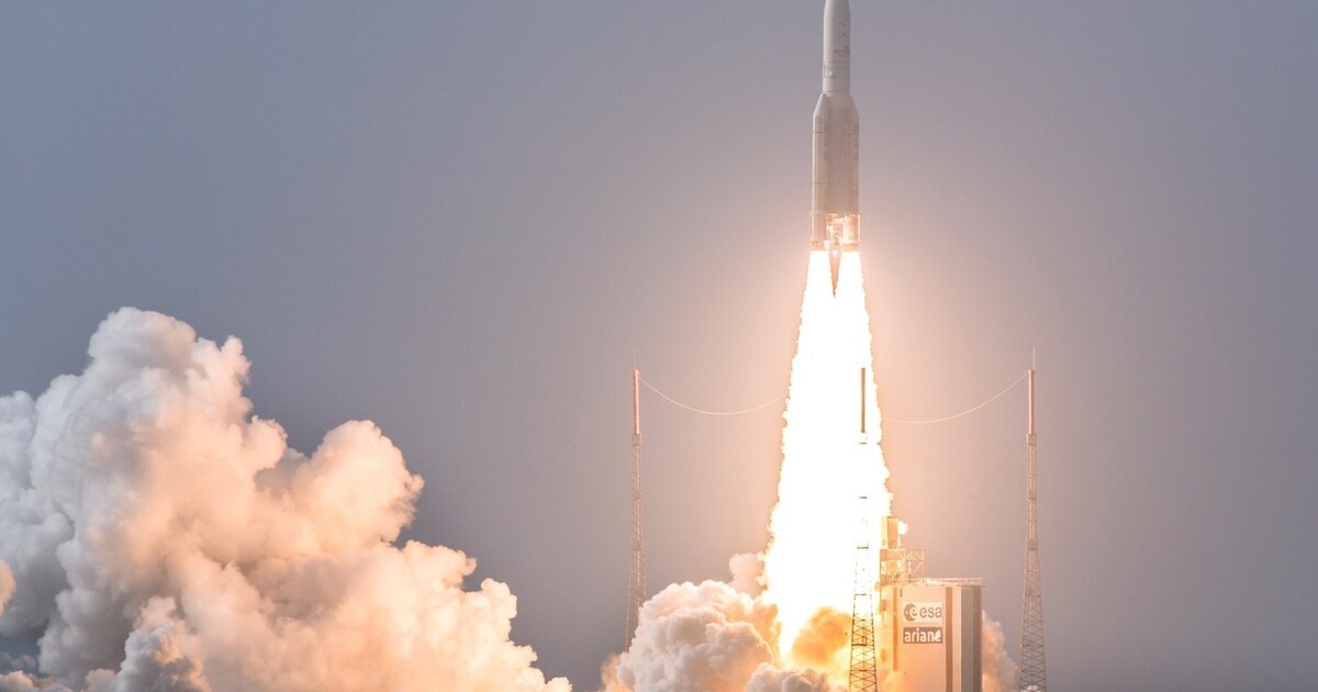 Raket Ariane-5 brengt Europese satellieten in de ruimte | Het Parool