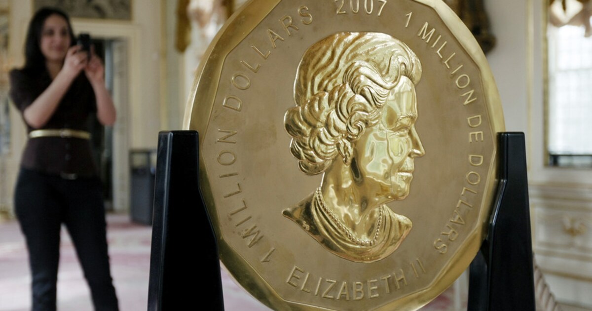Grootste gouden munt ter wereld naar Wenen | Het Parool