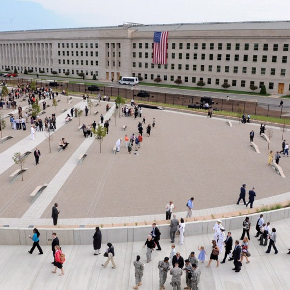Pentagon Gedenkmuur