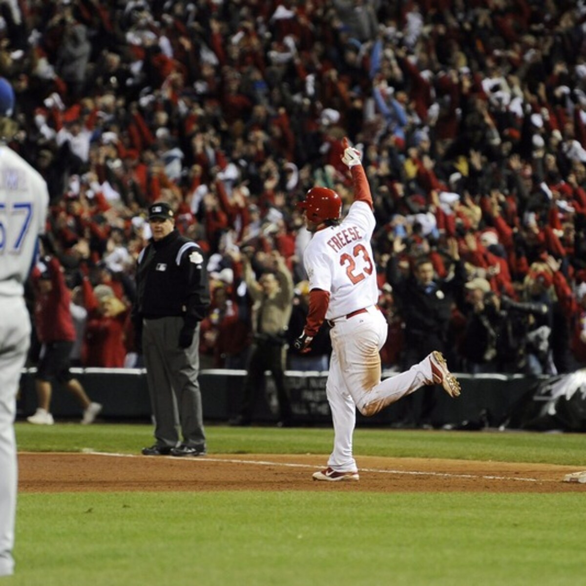David Freese Verdensserien David Freese Ties Game 6 Of 2011 World