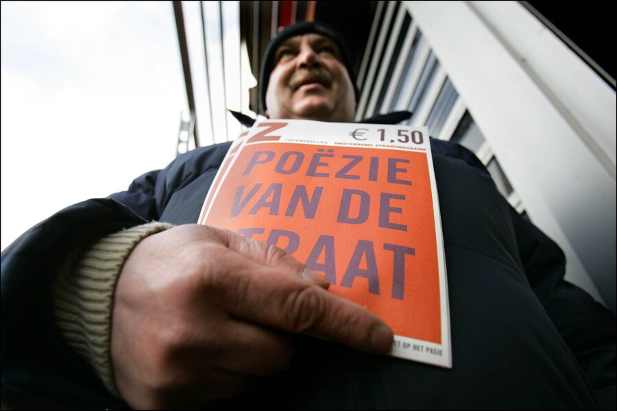 Daklozenkrant Z! voert actie voor voortbestaan | Het Parool