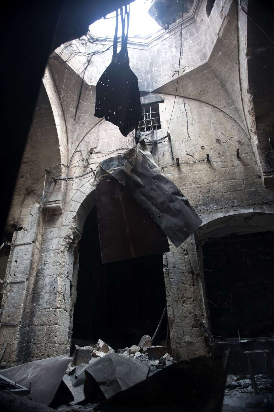 Grote brand verwoest Werelderfgoed-markt in Aleppo | Het Parool