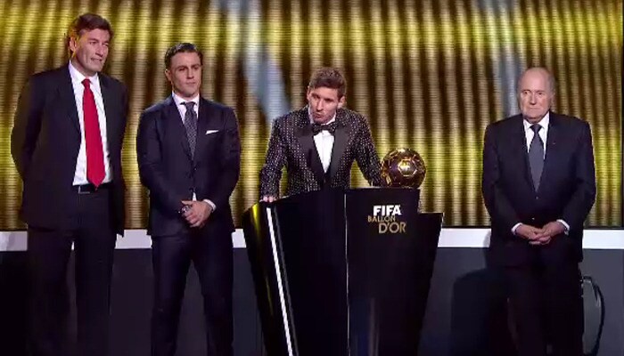 Messi schrijft geschiedenis met vierde Gouden Bal op rij | Het Parool